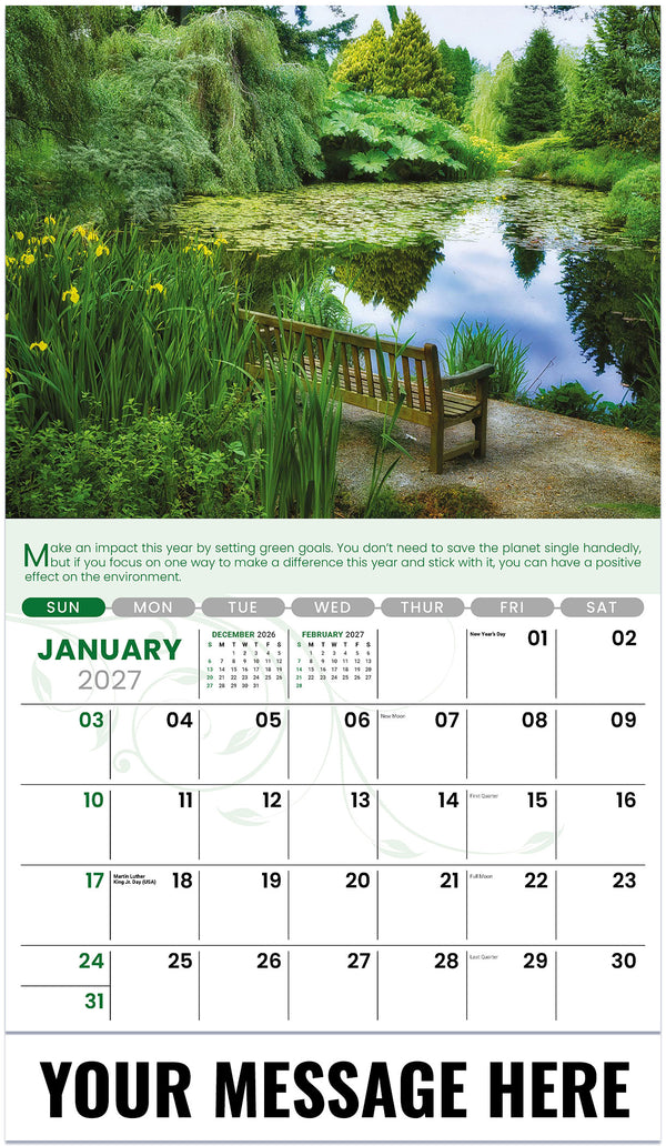 Galleria Go Green- 2027 Promotional Calendar